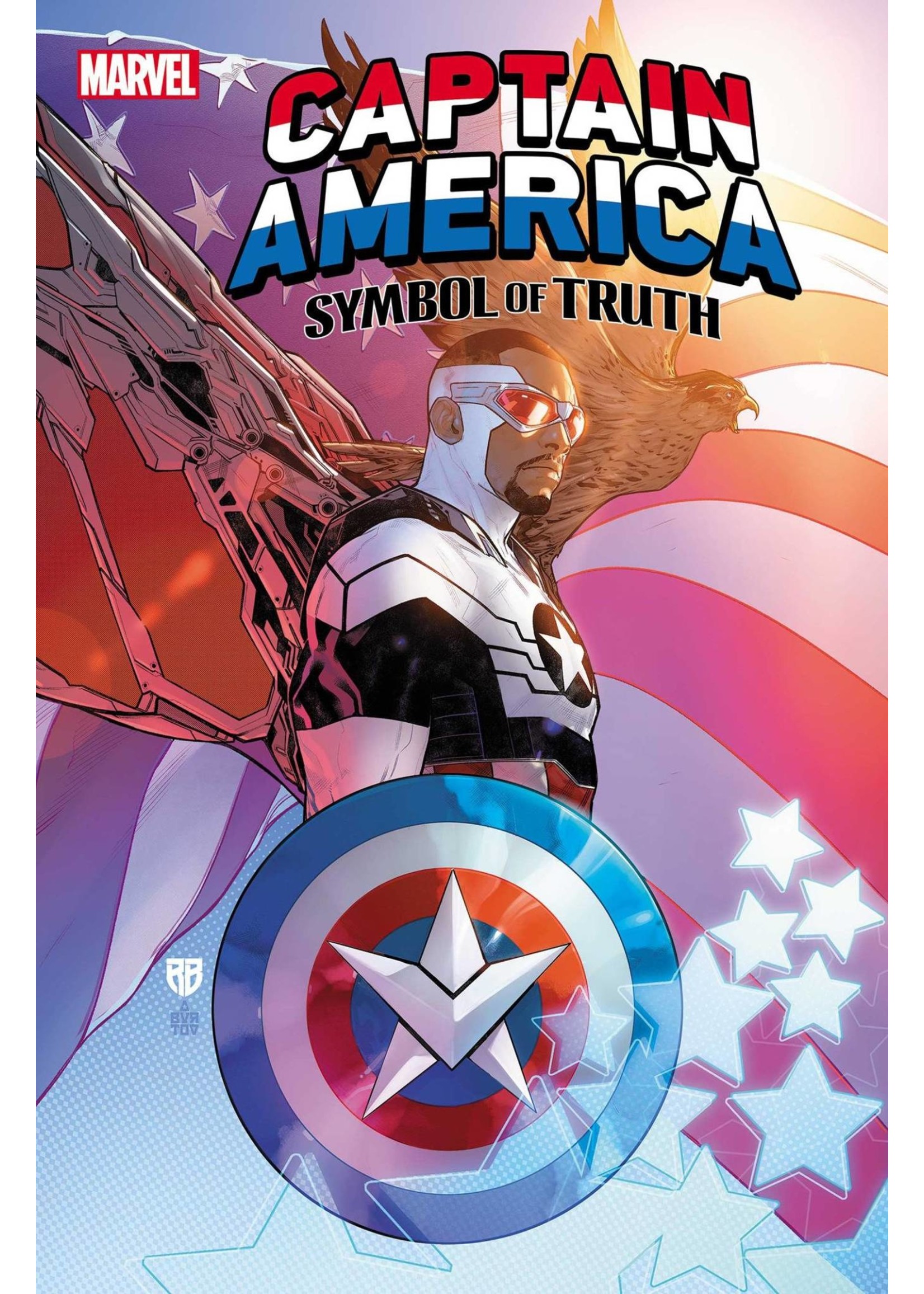 MARVEL COMICS CAPTAIN AMERICA SYMBOL OF TRUTH #1 POSTER - Rolling Tales