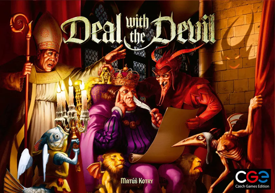 DEAL WITH THE DEVIL BOARD GAME - Rolling Tales