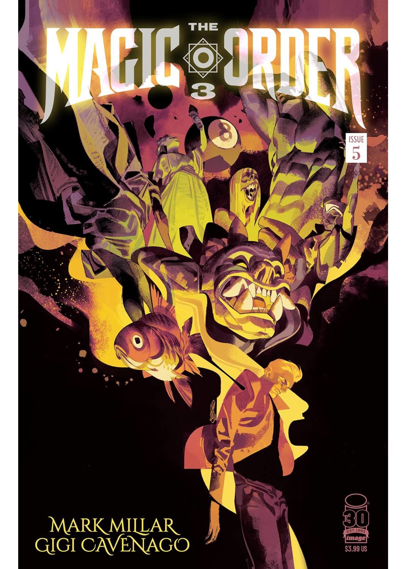 IMAGE COMICS MAGIC ORDER 3 complete 6 issue series - Rolling Tales