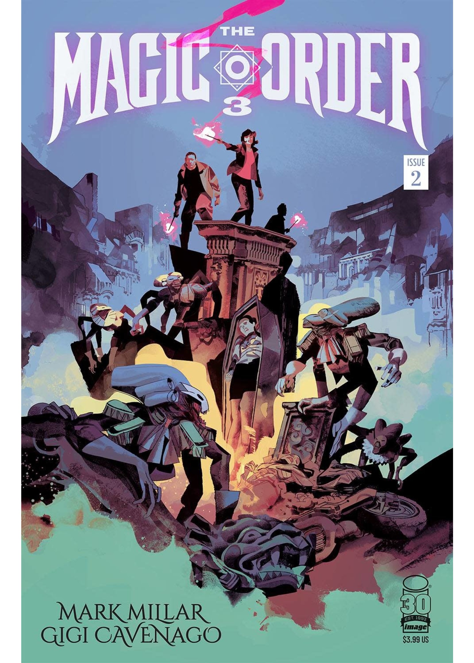 IMAGE COMICS MAGIC ORDER 3 complete 6 issue series - Rolling Tales