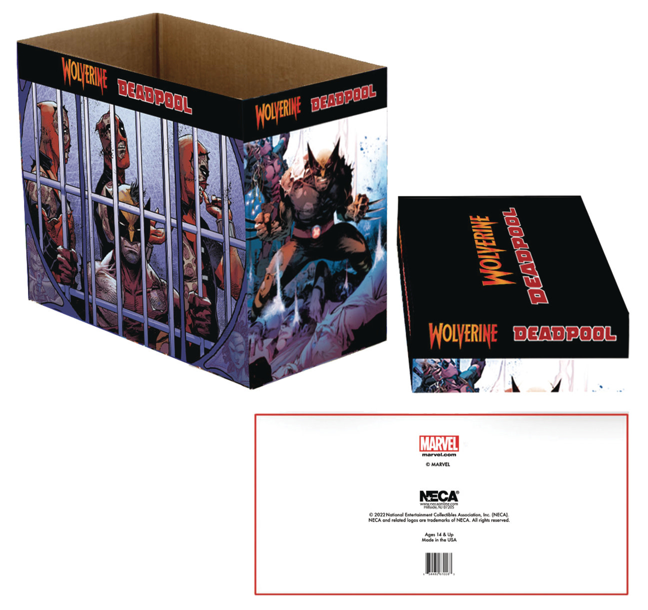 MARVEL GRAPHIC COMIC BOX WOLVERINE & DEADPOOL - Rolling Tales