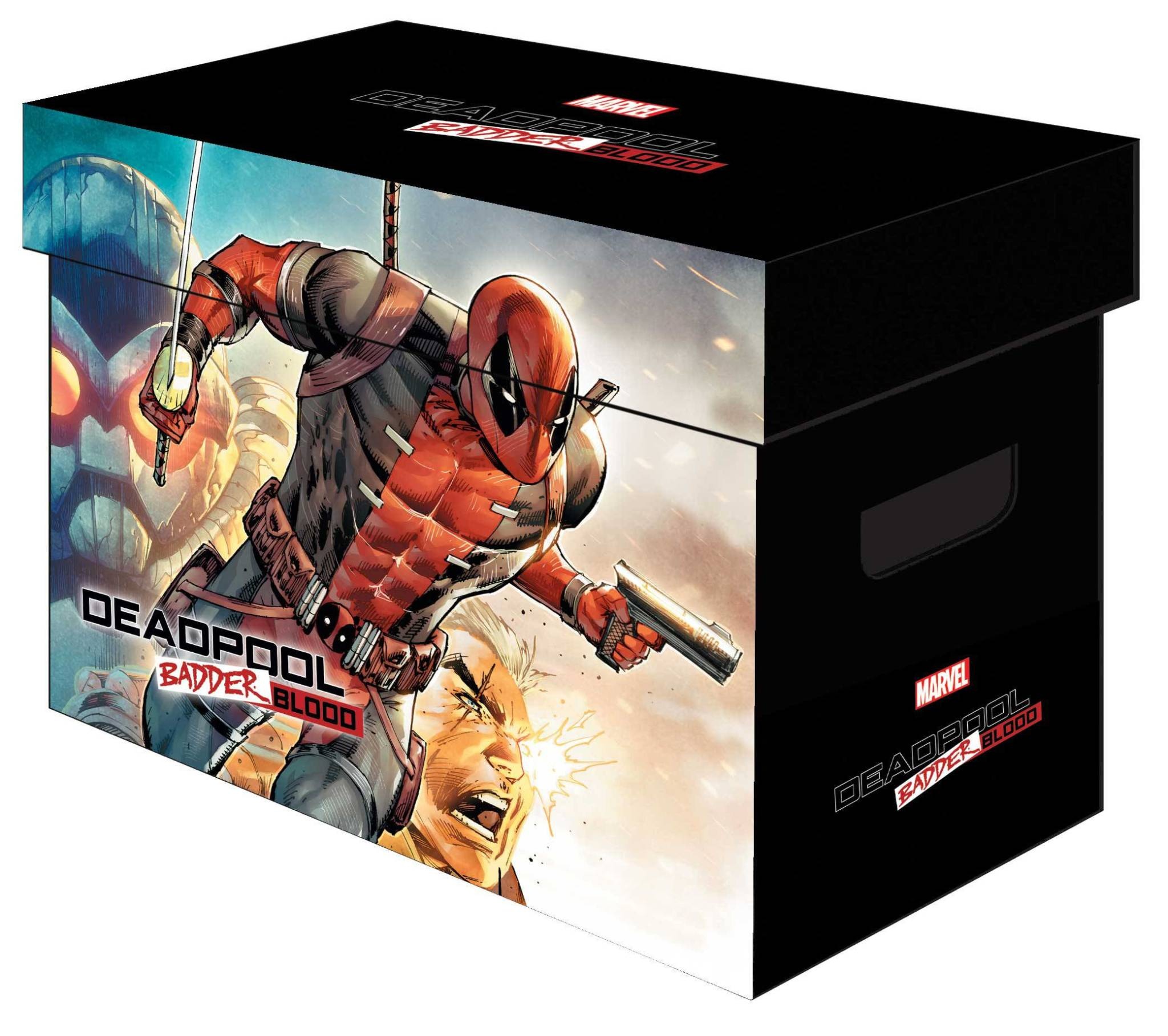. MARVEL GRAPHIC COMIC BOX DEADPOOL BADDER BLOOD - Rolling Tales