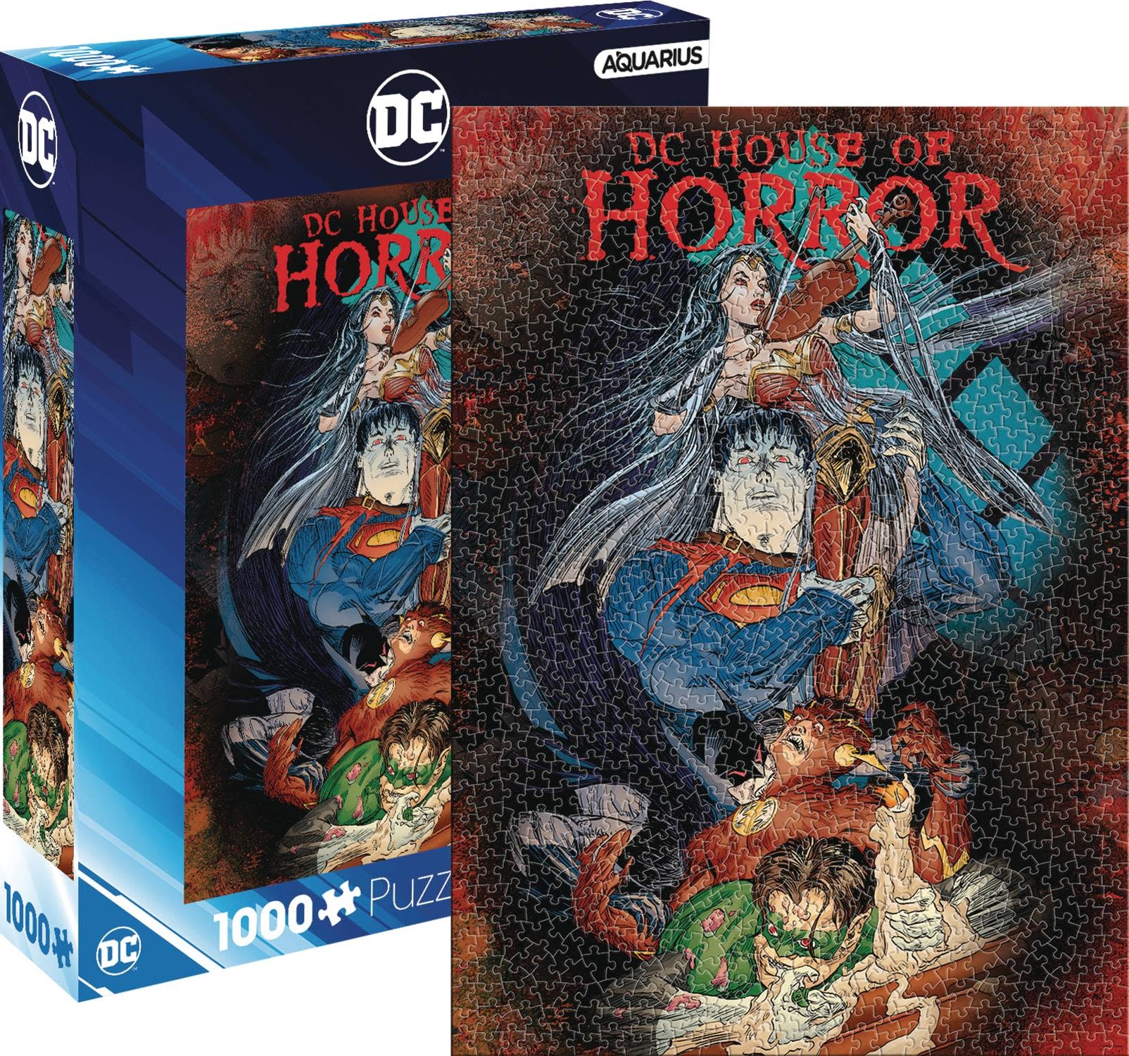 DC HOUSE OF HORROR 1000 PIECE PUZZLE - Rolling Tales