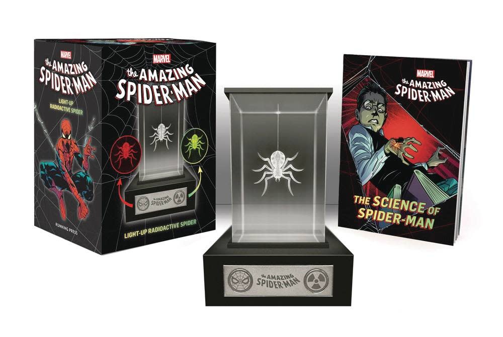 AMAZING SPIDER-MAN LIGHT UP SPIDER & BOOKLET - Rolling Tales