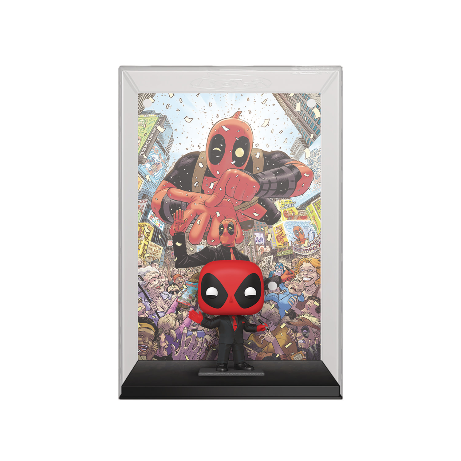 POP COMIC COVER MARVEL DEADPOOL (2025) #1 IN BLACK VIN FIG - Rolling Tales