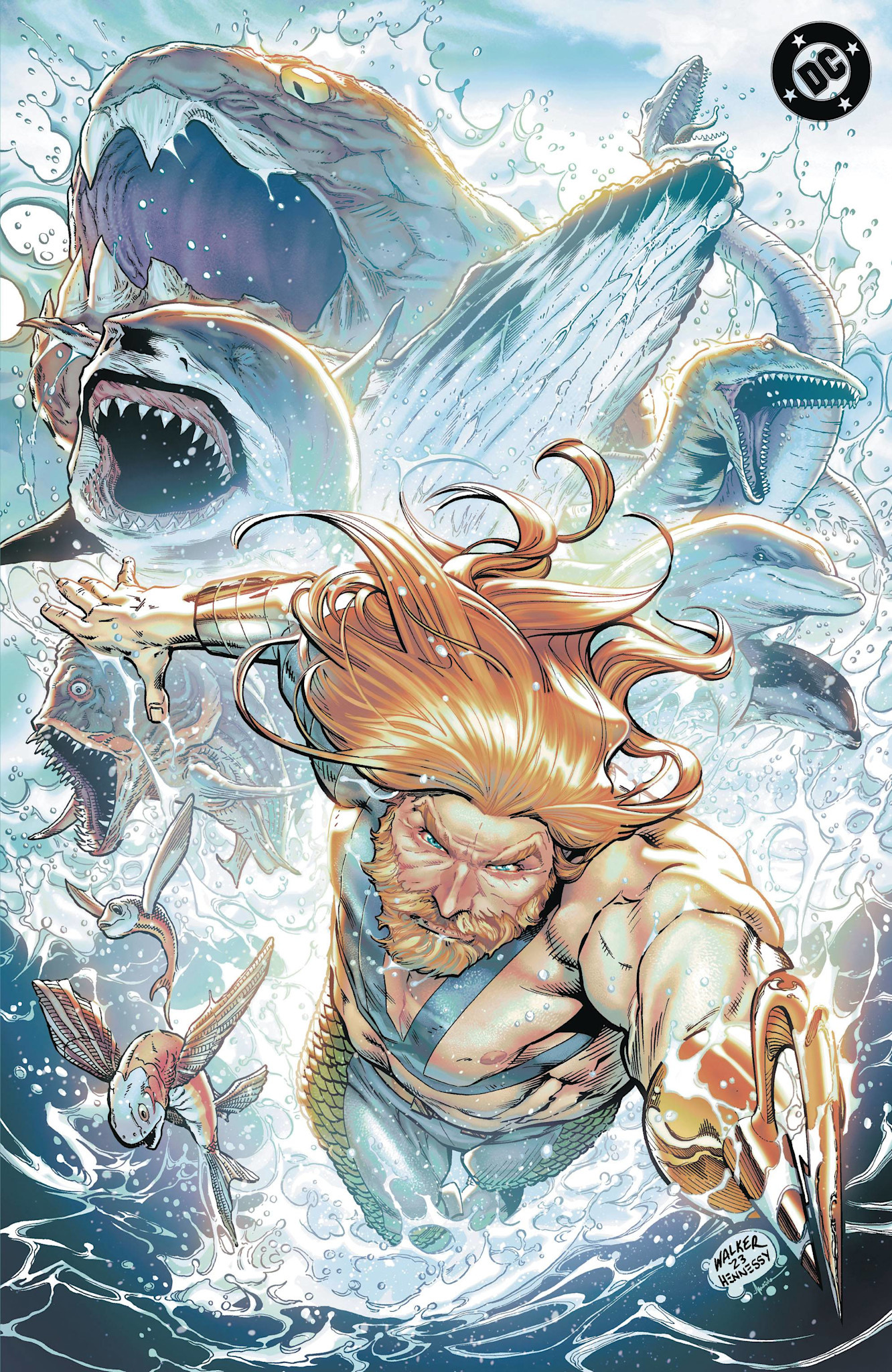 DC COMICS AQUAMAN (2025) #1 SEA SPOT GLOSS FOIL - Rolling Tales