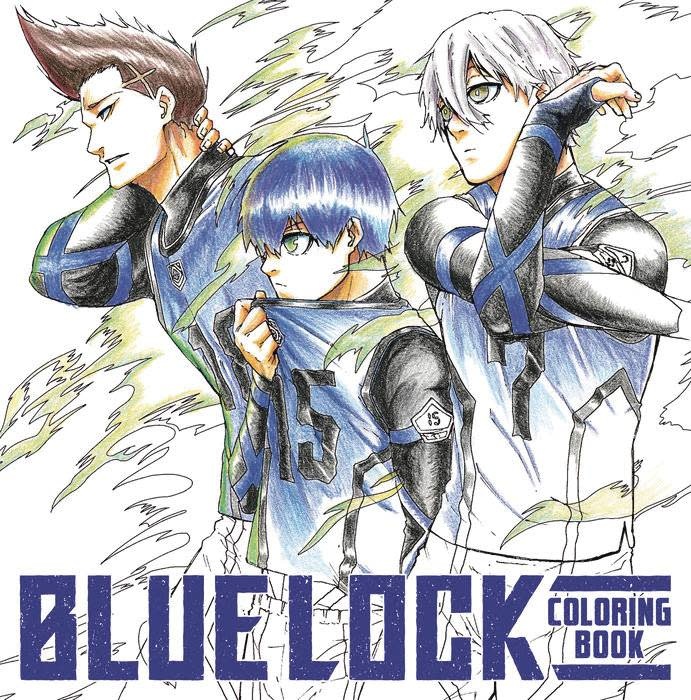SQUARE ENIX BOOKS BLUE LOCK COLORING BOOK SC - Rolling Tales