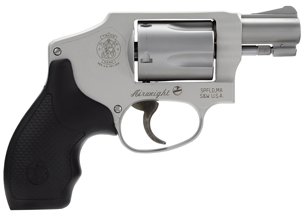 Smith & Wesson Model 642 Airweight 38 S&W Spl +P 5 Shot 1.88 Stainless ...