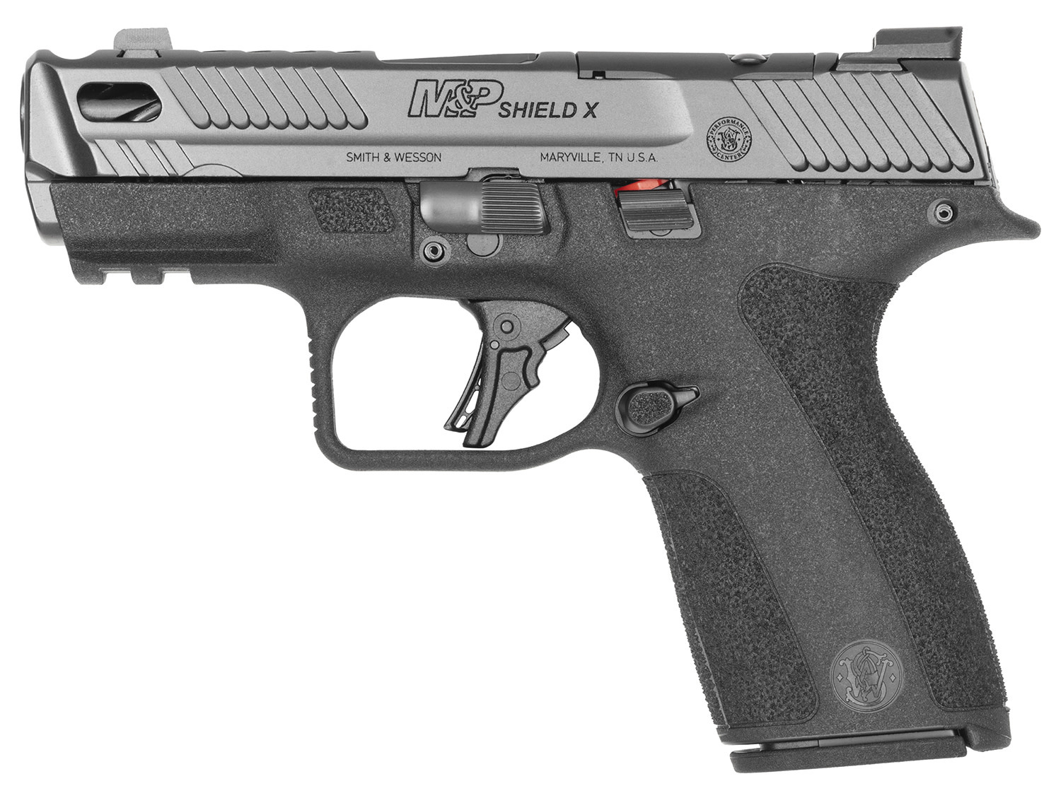 Smith & Wesson M&P PC Shield X Sub-Compact 9mm Luger 15+1 3.60" Black ...
