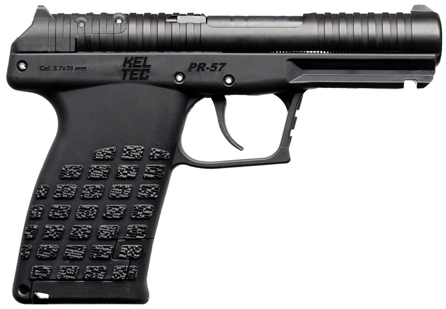 Kel-Tec PR57 Compact Frame 5.7x28mm 20+1 4" Black Steel Barrel, Black ...