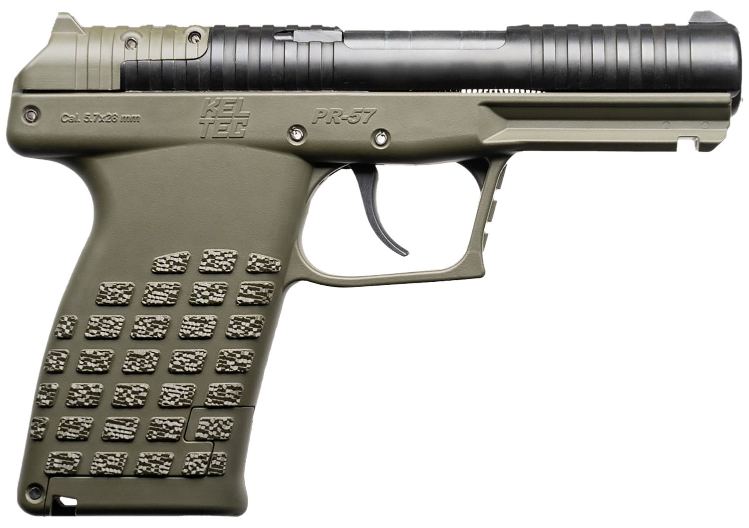 Kel-Tec PR57 Compact Frame 5.7x28mm 20+1 4" Black Steel Barrel, OD ...