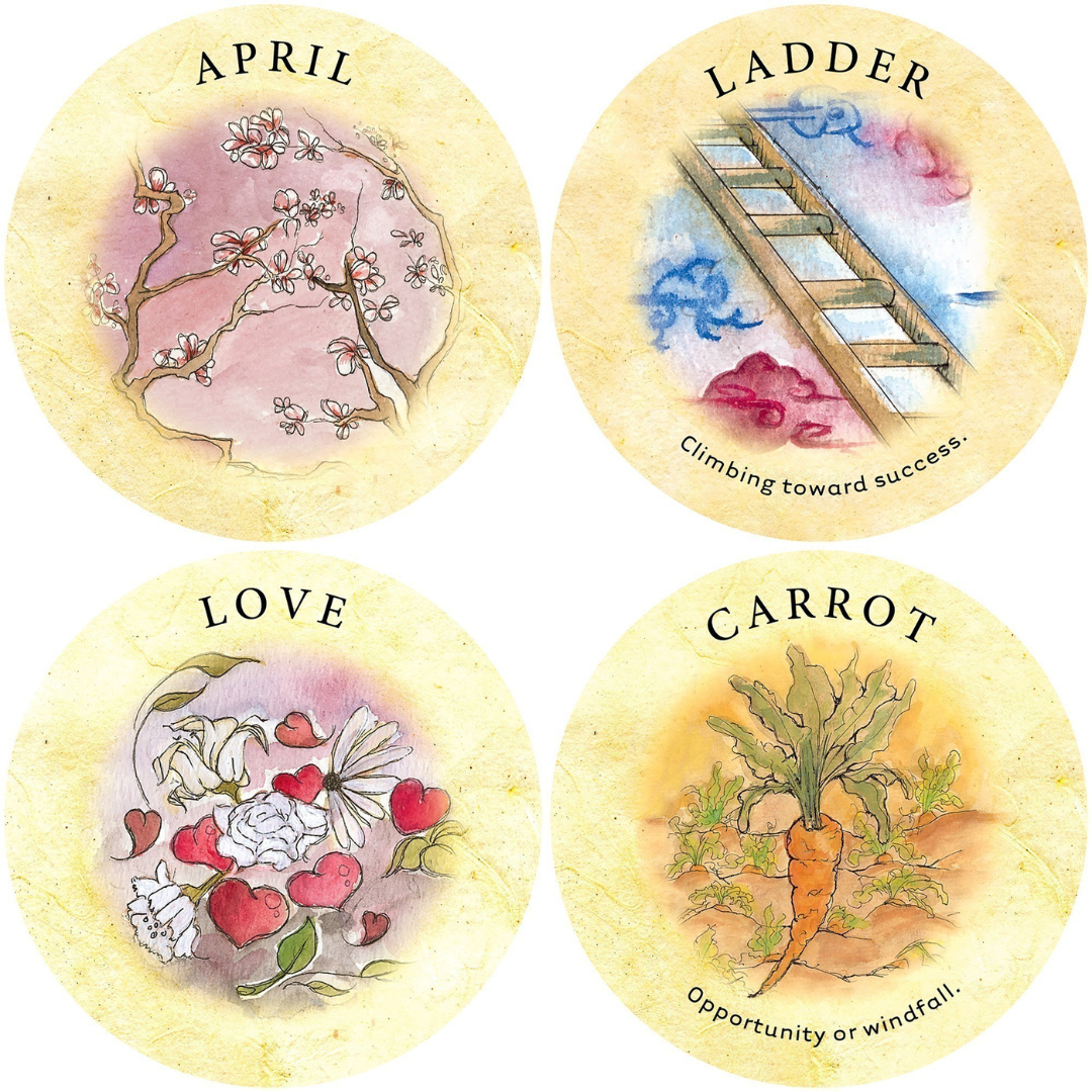 Tea Leaf Fortune Cards - www.eDankest.com