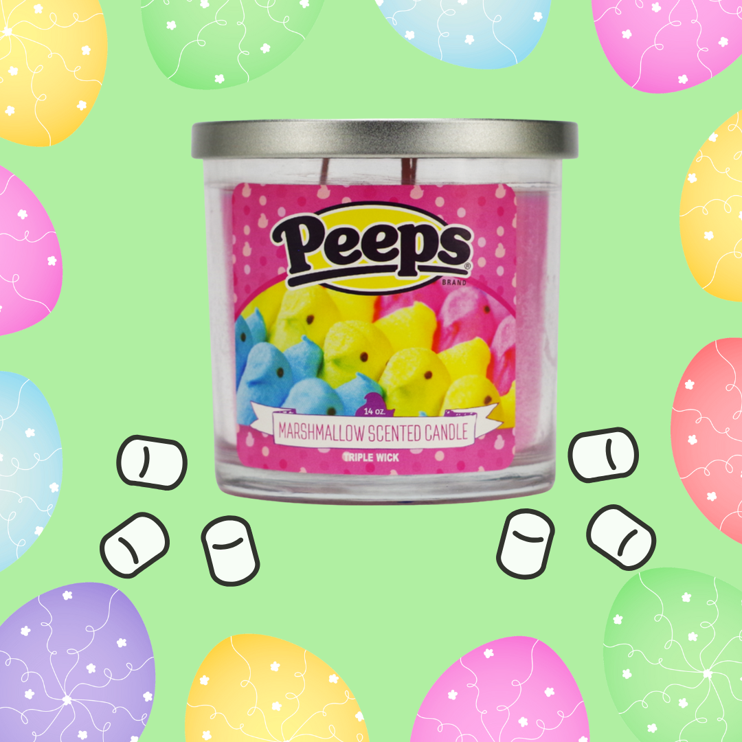 Peeps Marshmallow Candles - www.eDankest.com
