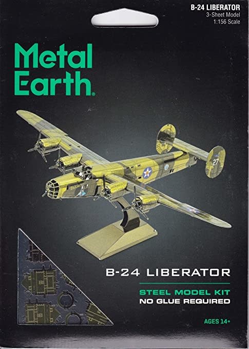 Metal Earth Metal Earth B-24 Liberator - Air Force Armament Museum Gift ...