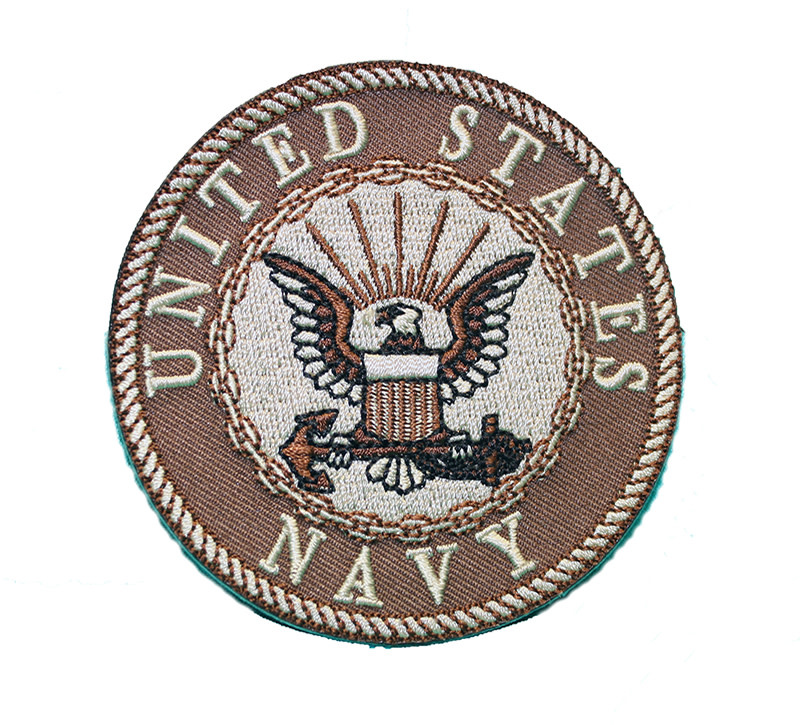 Patch Navy Emblem Desert - Air Force Armament Museum Gift Shop