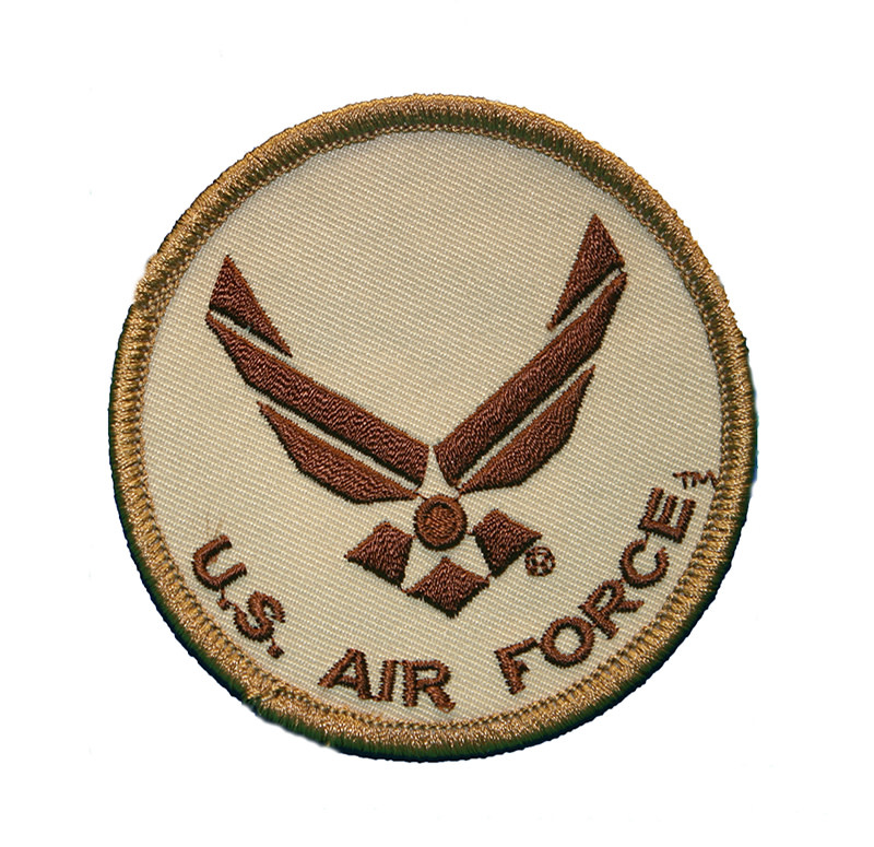 Patch Air Force Logo Desert - Air Force Armament Museum Gift Shop