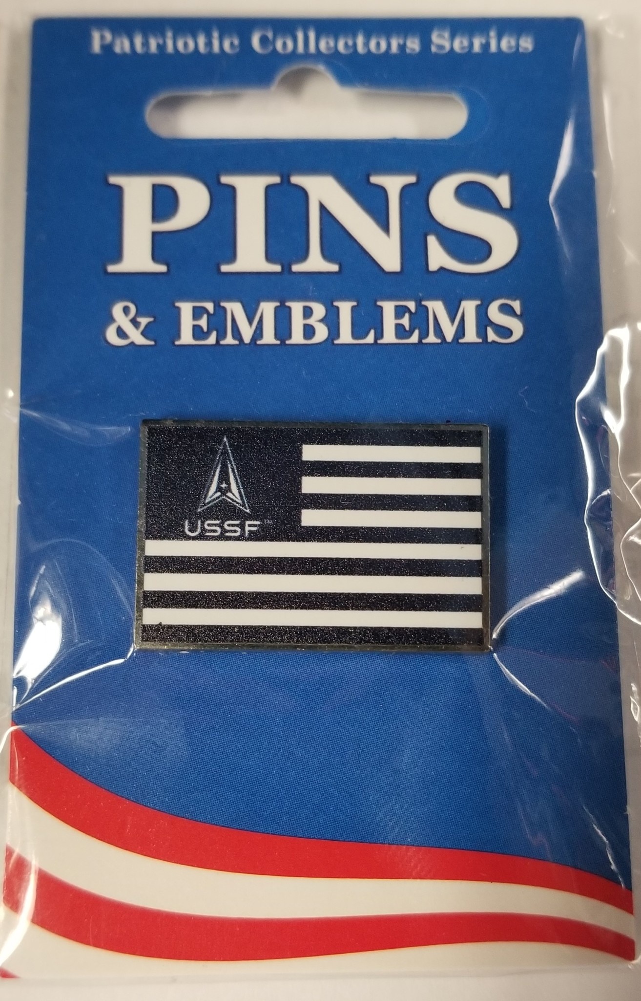 Pin USSF Space Force Horizontal - Air Force Armament Museum Gift Shop