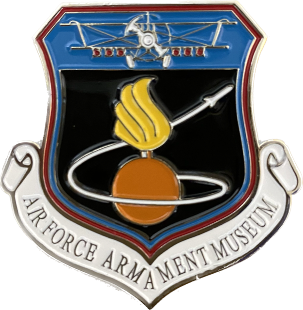 Challenge Coin AFAM Logo and MOAB - Air Force Armament Museum Gift Shop