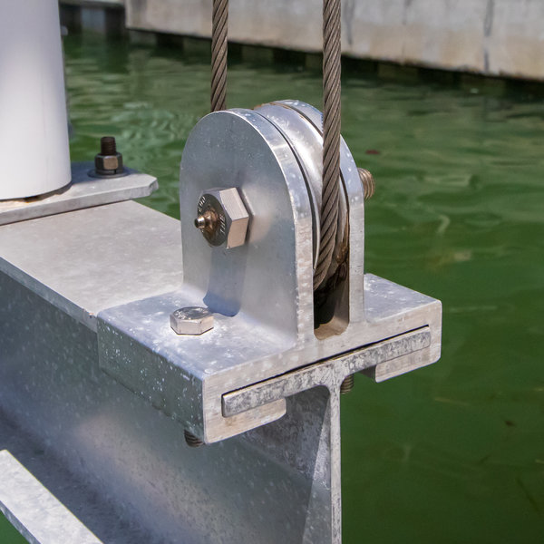 Aluminum Pulley Bracket Set - Dock & Lift Depot