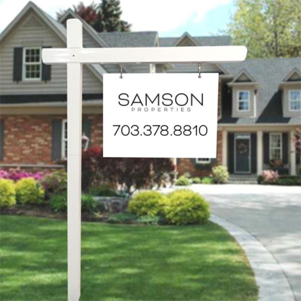 Sign Posts and Frames - NVA Signs and Striping