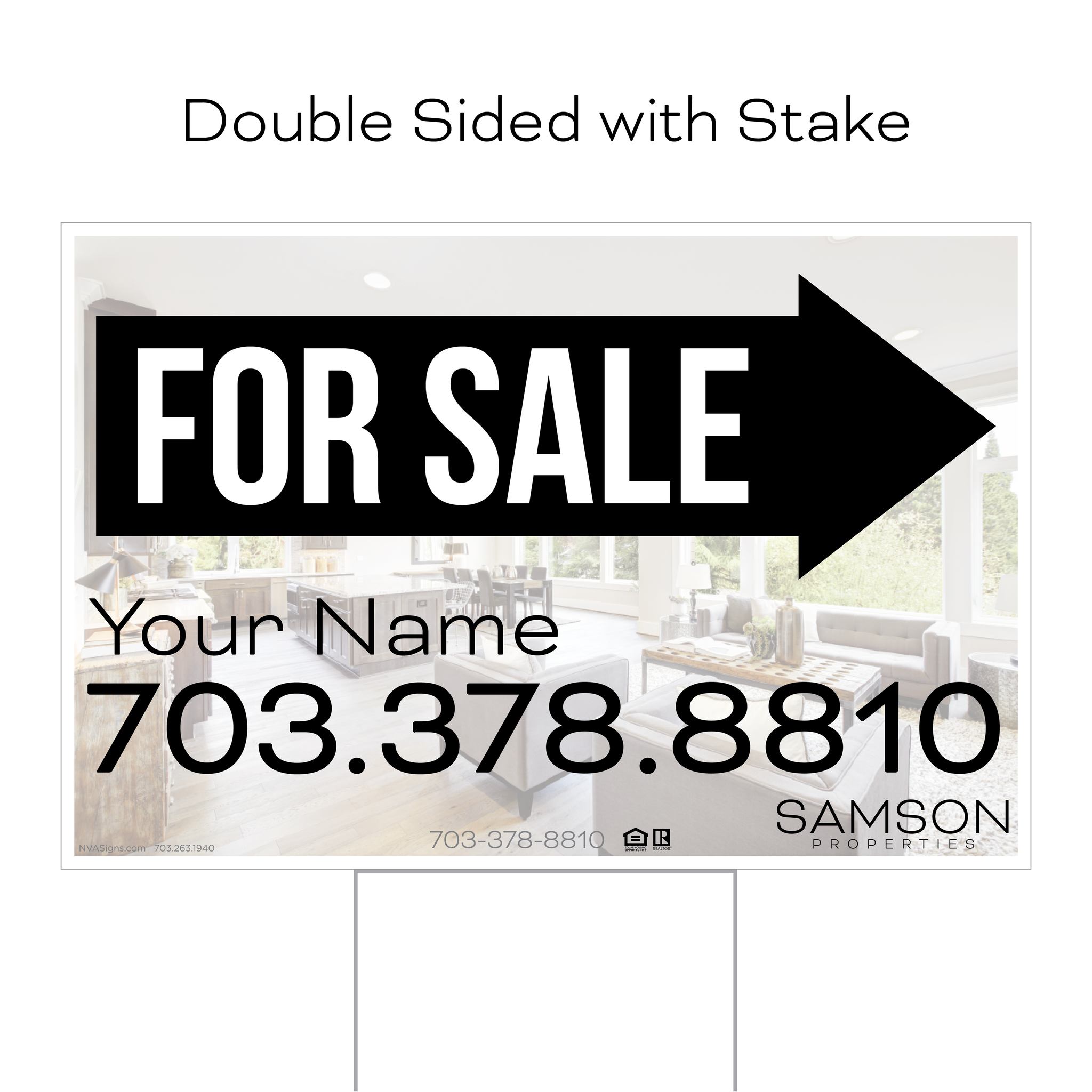 18" x 24" PREMIUM Directional - Custom Samson Properties Web Store ...