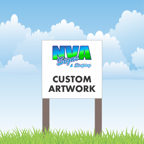 Square Commercial Large Format Sign - Custom Samson Properties Web ...