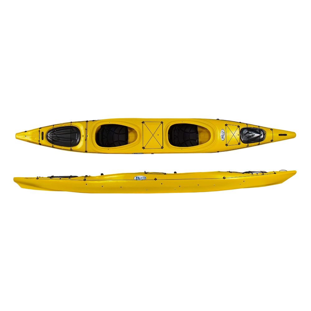 Kayak tandem Polarity 16.5 Rudder - Hors Circuits