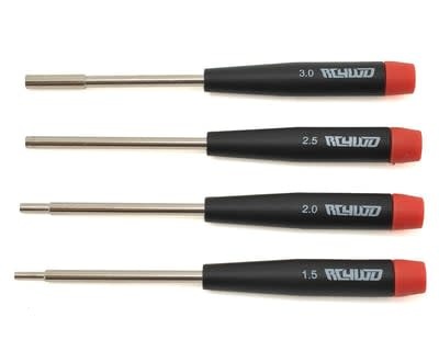 4pc Precision Metric Hex/Nut Driver Set - AZRC Hobbies