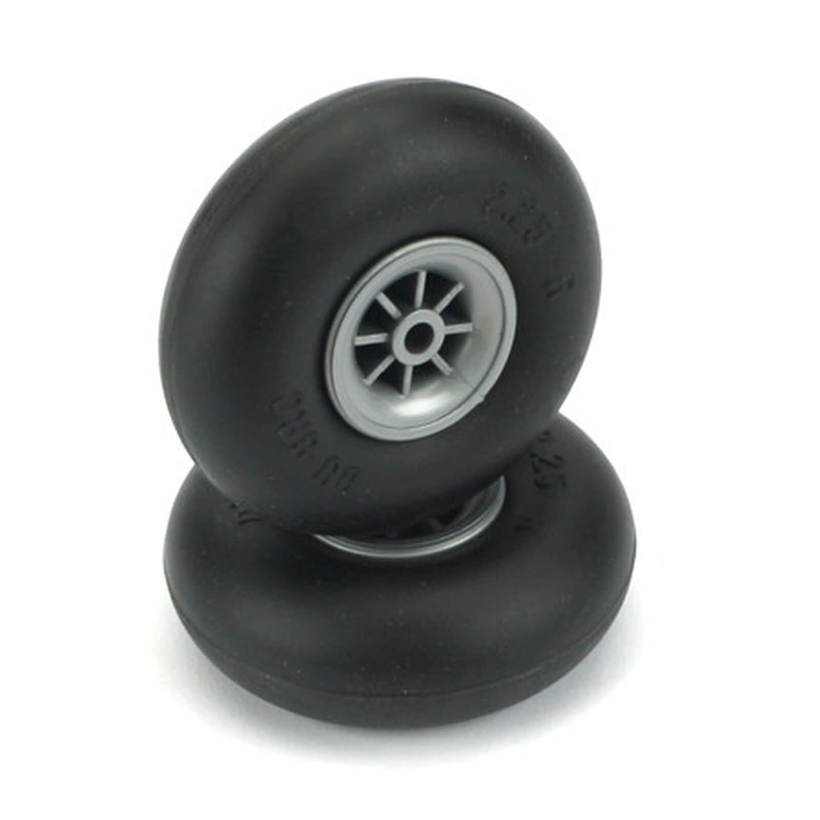 Smooth Wheels, 2-1/4" (2) - AZRC Hobbies