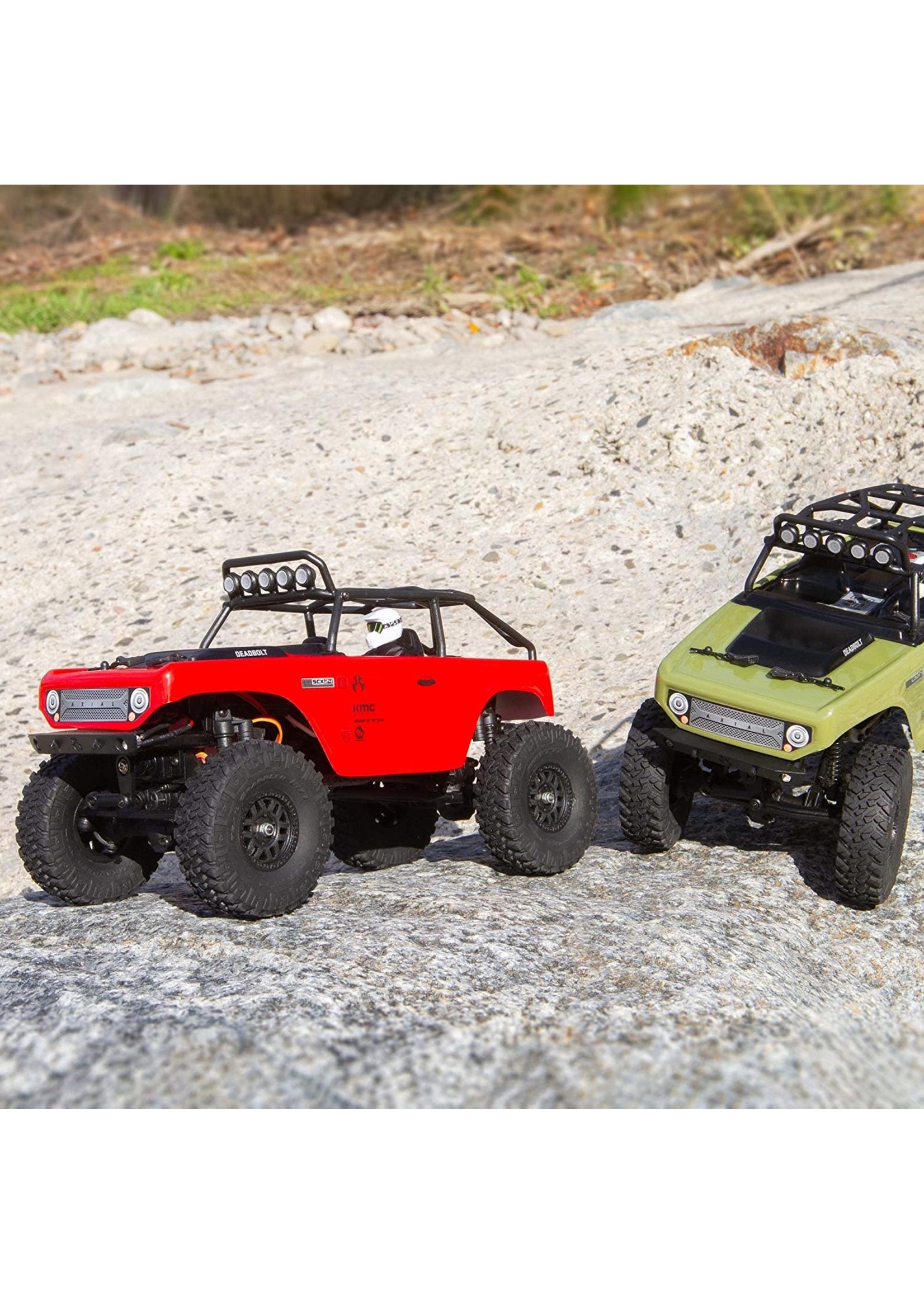 SCX24 Deadbolt 1/24th Scale Elec 4WD - RTR, Red - AZRC Hobbies SCX24 Deadbolt 1/24th Scale Elec 4WD - RTR, Red - AZRC Hobbies