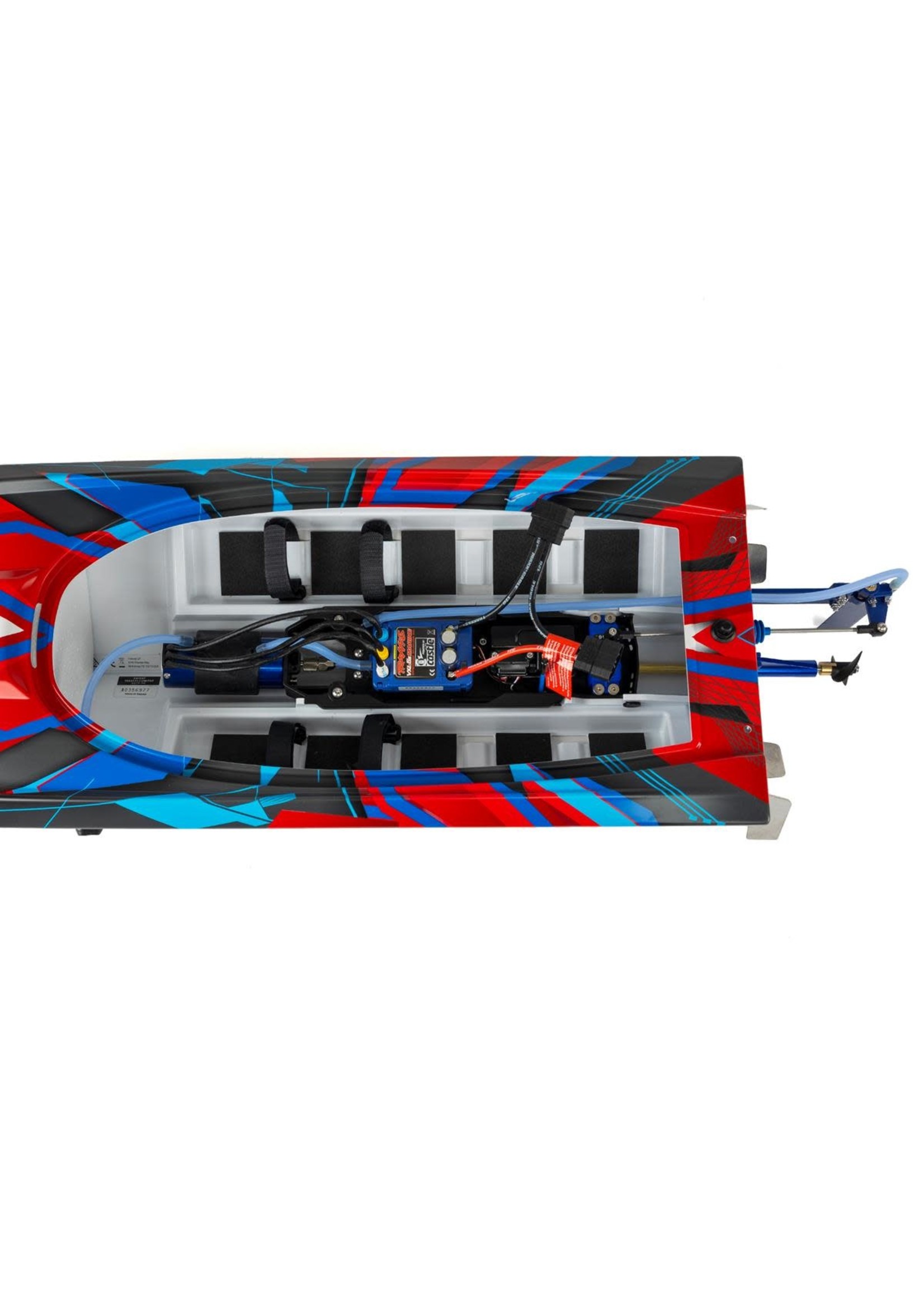 Traxxas Spartan High Performance Race Boat RTR (Red) w/TQi 2.4Ghz Radio ...