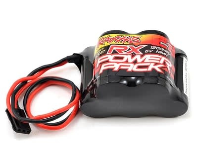 Battery, RX Power Pack (5-cell hump style, NiMH, 1200mAh) - AZRC Hobbies