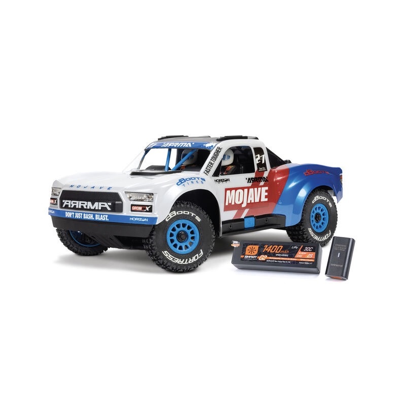 MOJAVE GROM 4X4 223S BLX BRUSHLESS RTR WHITE - AZRC Hobbies