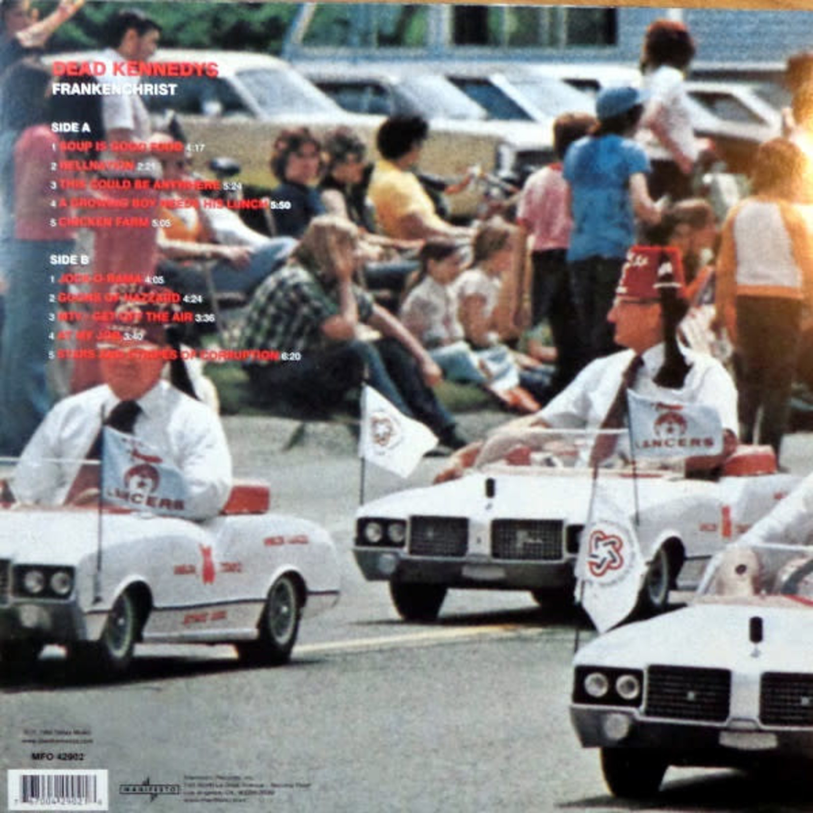 Dead Kennedys Frankenchrist