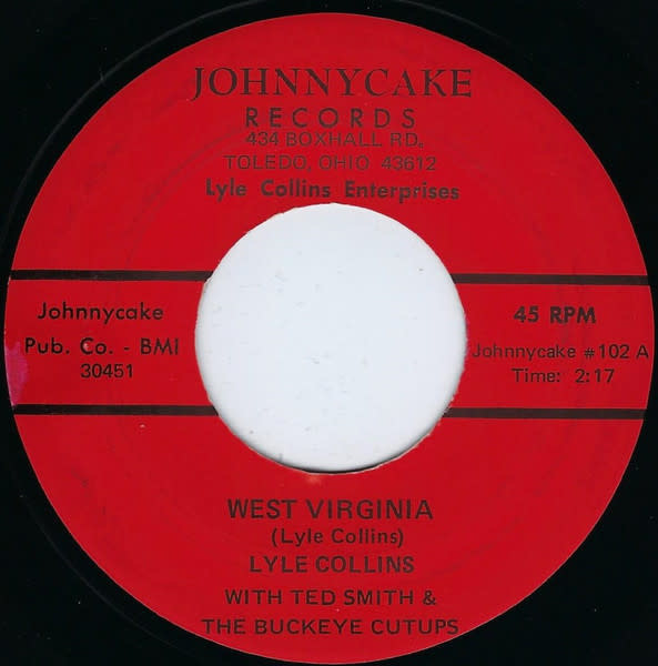 Lyle Collins With Ted Smith & The Buckeye Cutups ‎- West Virginia ...
