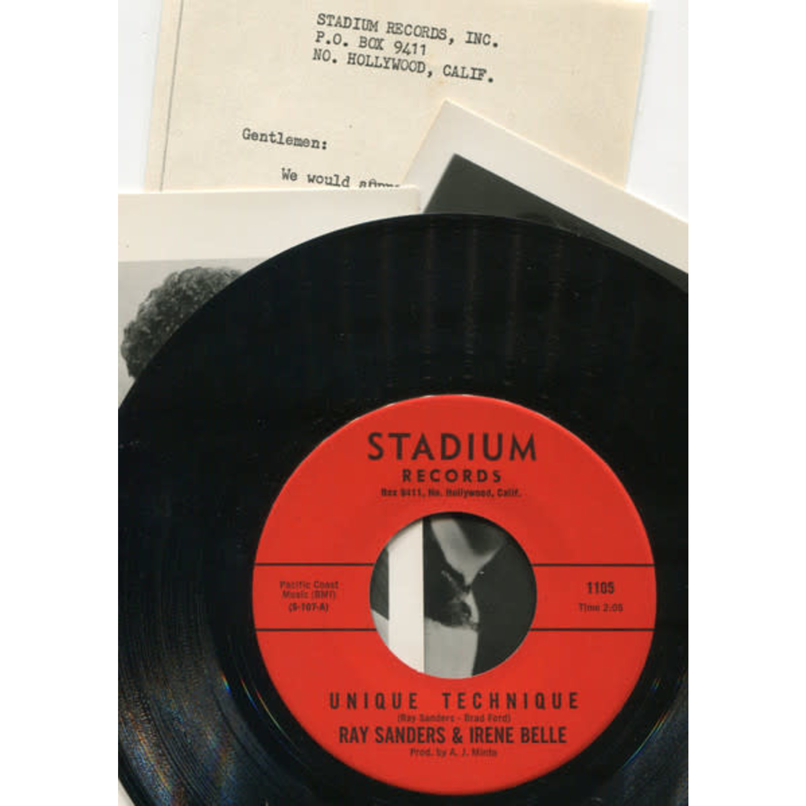 Stadium Ray Sanders & Irene Belle ‎- Unique Technique / It Won't Hurt ...