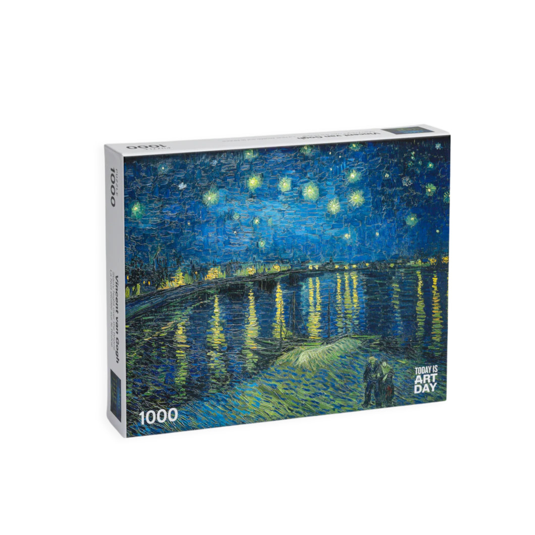 PUZZLE VAN GOGH STARRY NIGHT OVER THE RHONE - Dallas Museum of Art