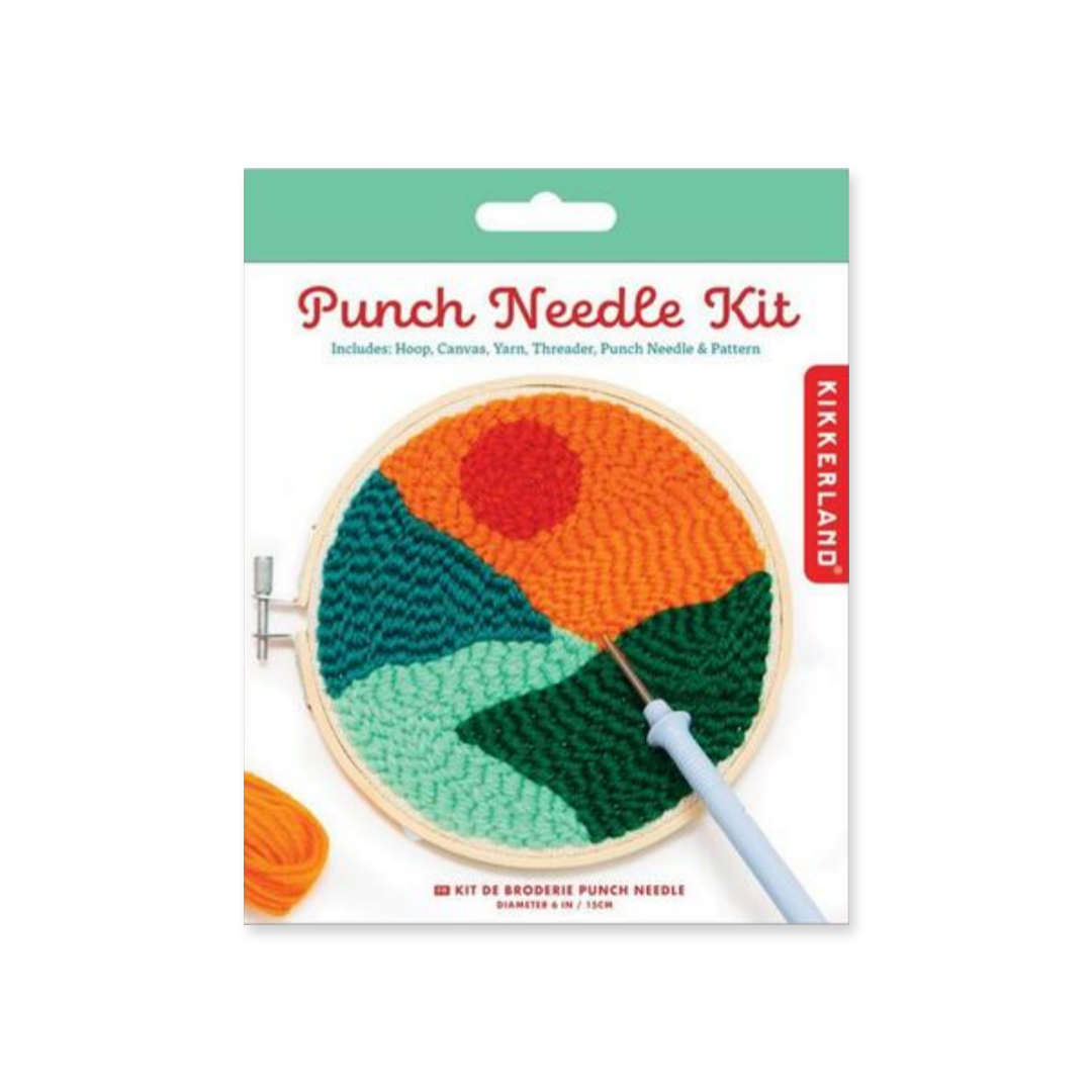LANDSCAPE PUNCH NEEDLE KIT - Dallas Museum of Art