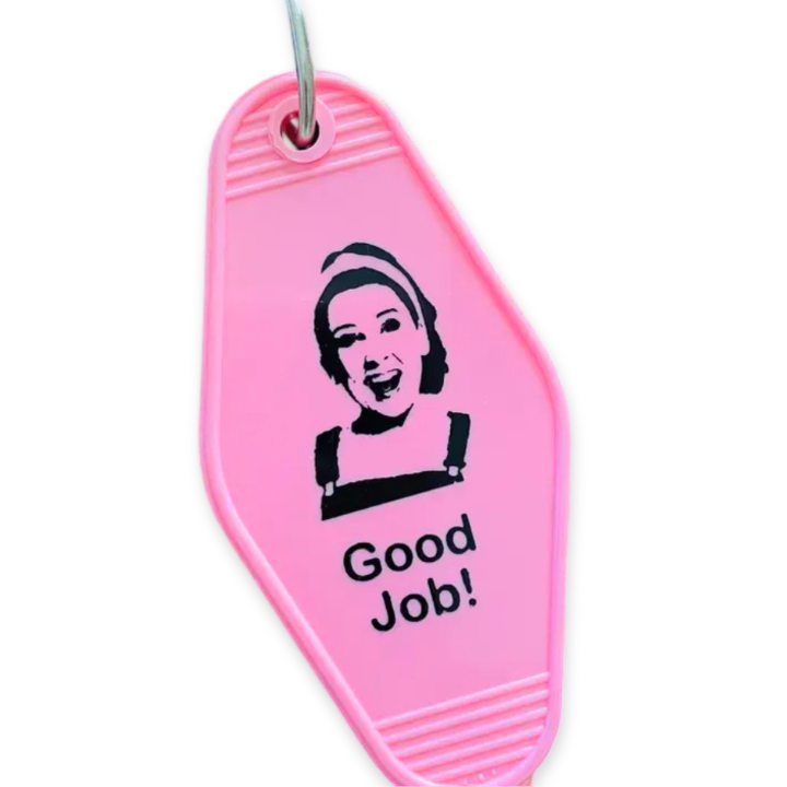 MISS RACHEL GOOD JOB MOTEL KEY FOB - Dallas Museum of Art