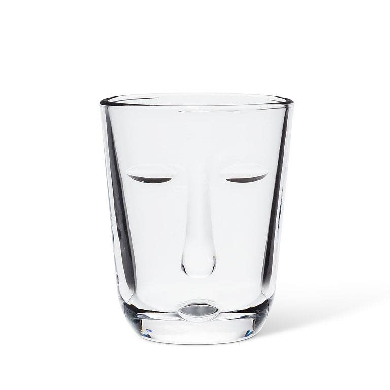 RESTING FACE GLASSWARE 8 OZ - Dallas Museum of Art