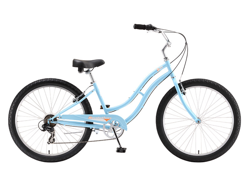 BIKE SUN REV STL L16 7S H AQUA Scat Bikes