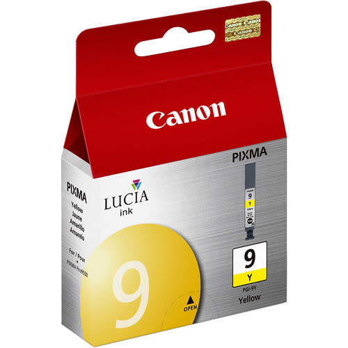 Canon LUCIA PGI-9 Yellow Ink Tank - Stewarts Photo