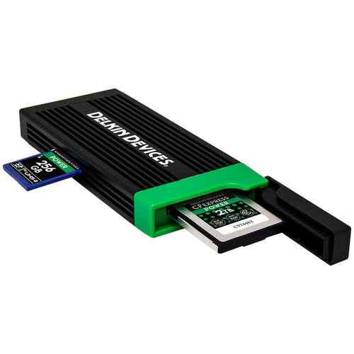 Delkin Devices USB 3.2 CFexpress Type B Card and SD UHS-II Memory Card ...