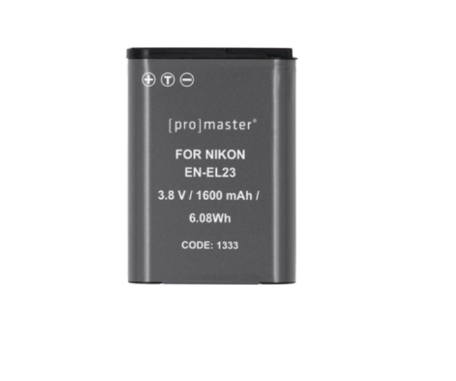 ProMaster Li-ion Battery for Nikon EN-EL23 - Stewarts Photo