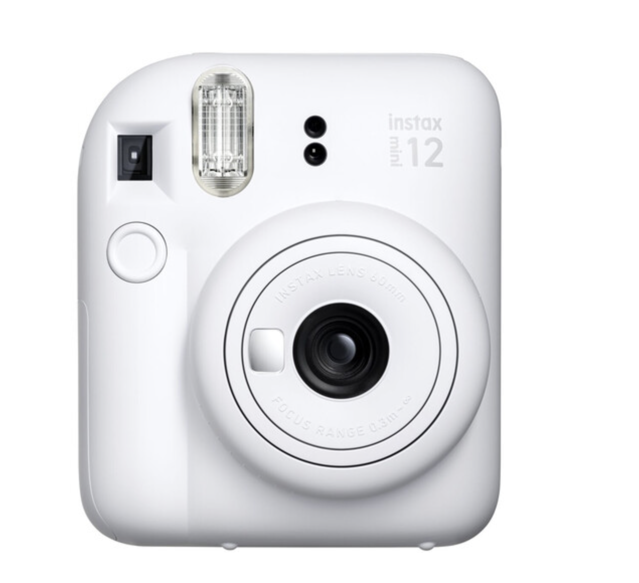 FUJIFILM INSTAX MINI 12 Instant Film Camera (Clay White) - Stewarts Photo