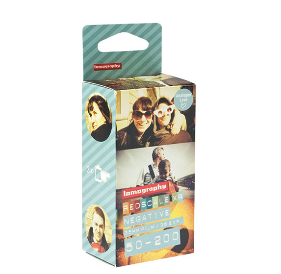 Lomography Redscale XR 50-200 Color Negative Film (35mm Roll Film, 36 ...
