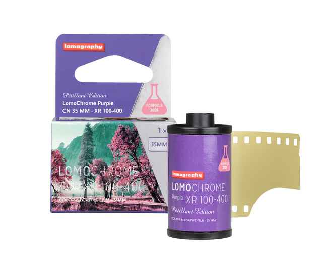Lomography 2021 LomoChrome Purple Petillant Film (35mm Roll Film, 36 ...