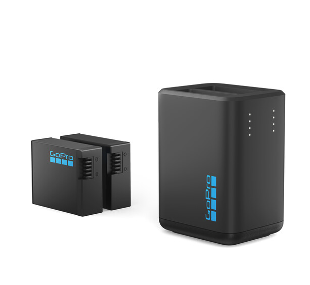 GoPro Dual-Battery Charger with Two Enduro Batteries for HERO13 Black ...