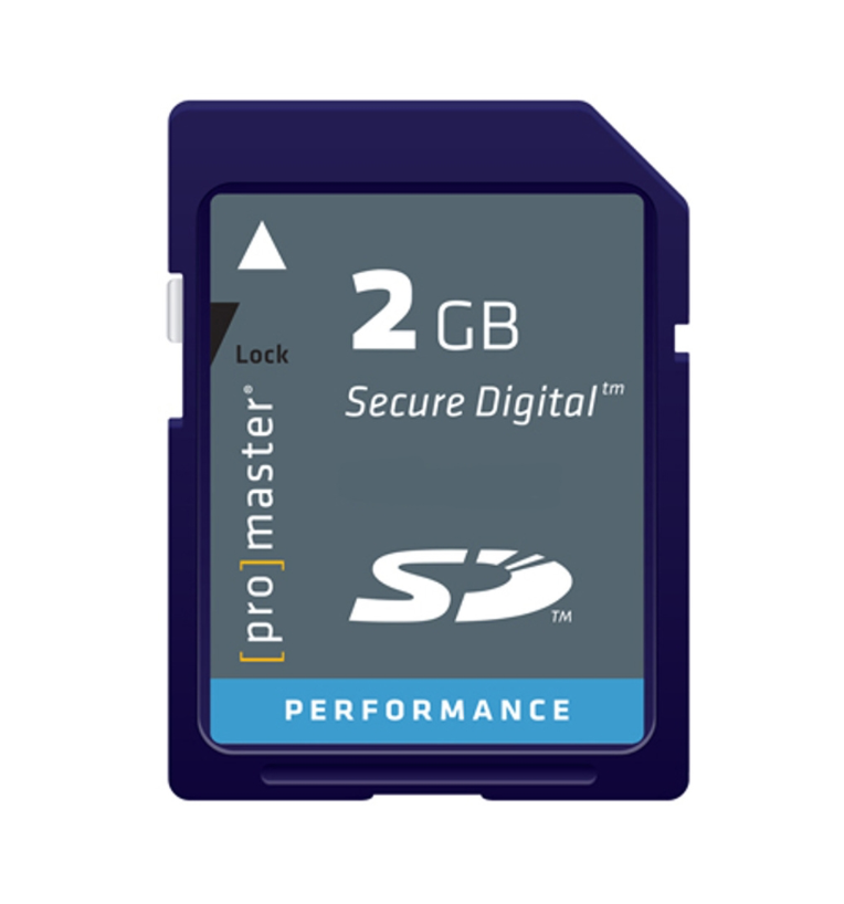 ProMaster SD 2GB Performance UHS-I Memory Card - Stewarts Photo