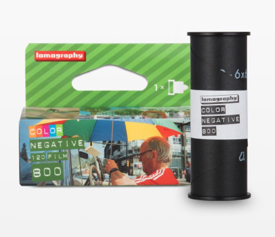 Lomography Color Negative 120 ISO 800 Single Pack - Stewarts Photo